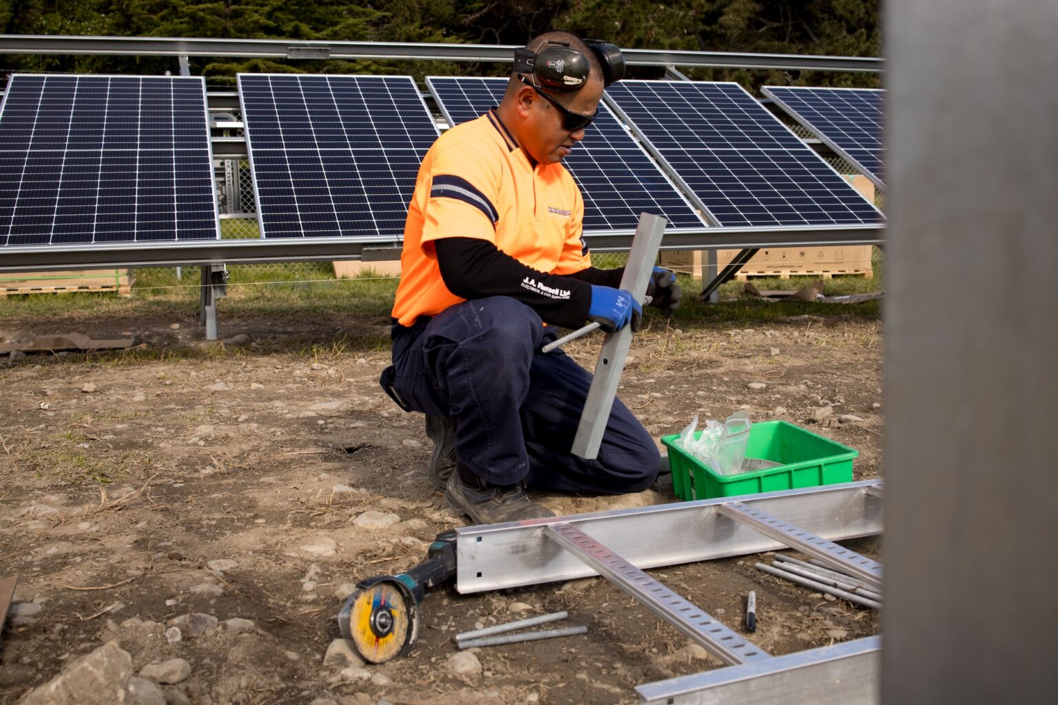 Community Solar Farm in Ōtaki - Infratec New Zealand Limited.